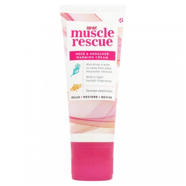 Deep Heat Muscle Rescue Neck & Shoulder Warming Cream 50g - glamitup.pk