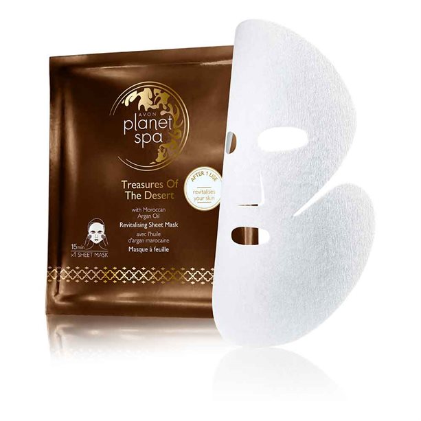 Planet Spa Treasures Of The Desert Sheet Mask - glamitup.pk