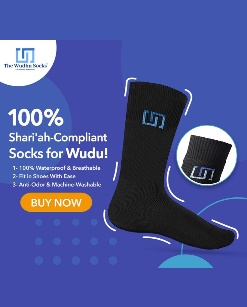 The Wudhu Socks: Year-Round Socks for Ablution - glamitup.pk